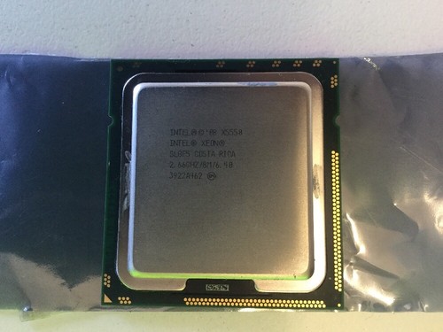 Intel Xeon '08 X5550 Quad Core CPU 2.66GHz 8M 6.40 GT/s Processor ...