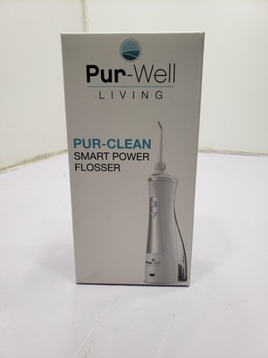 Pur-Well Pur-Clean Smart Power Flosser Deep Clean Ultra Quiet Water ...