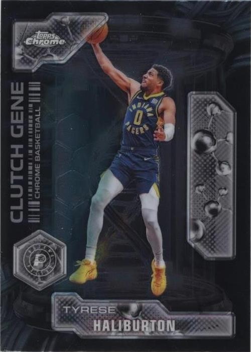2025-26 Topps Chrome - Clutch Gene Tyrese Haliburton #CG-7 for sale ...