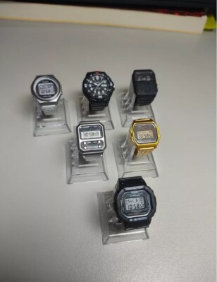 CASIO Watch Ring Collection II Complete Set of 6 18.7mm Japanese ...