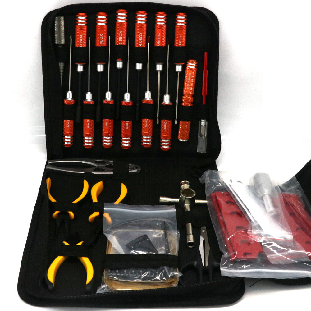 24 in 1 RC Car Tool Kit - Screwdriver Set Repair Tools for RC Cars ...