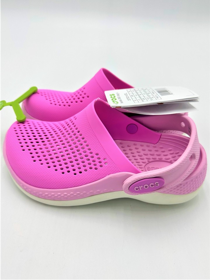 Crocs Literide 360 Clog Taffy Pink/Ballerina Pink US Children's Size ...