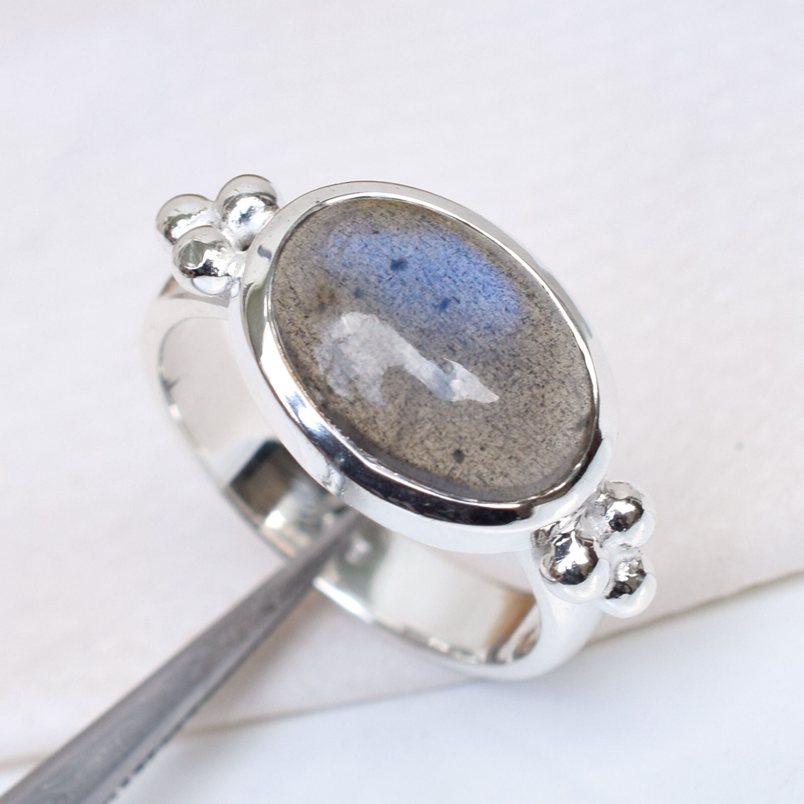Labradorite ring, 925 Sterling Silver Labradorite Ring, Labradorite ...