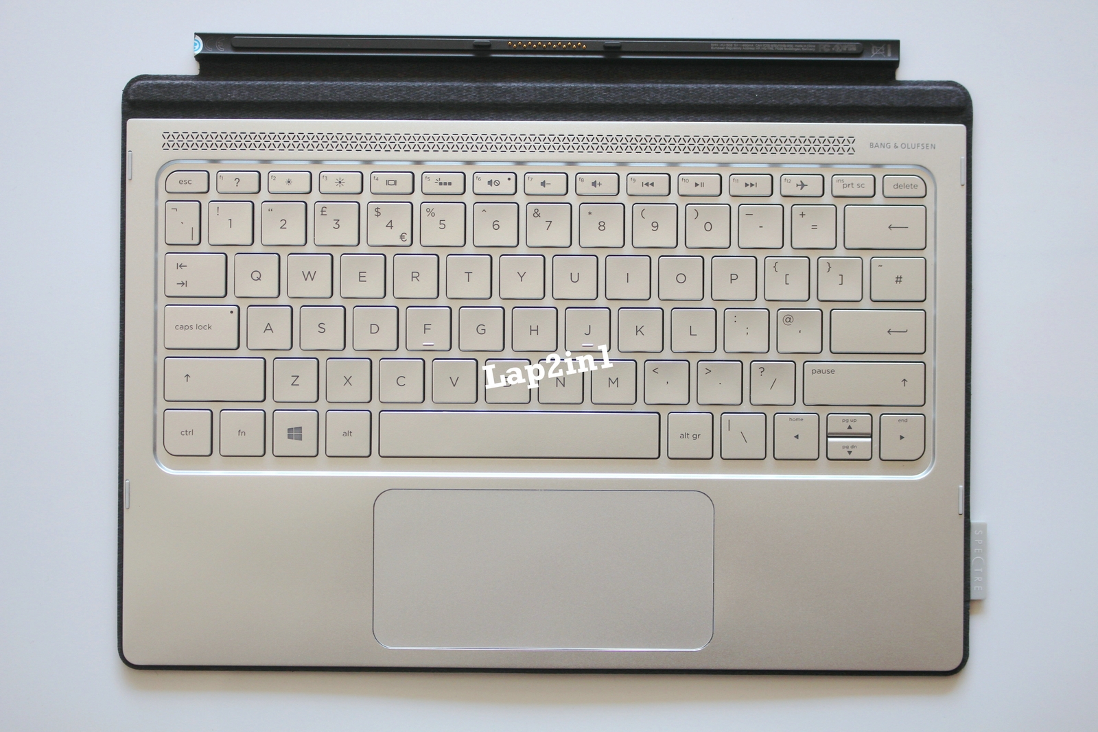 New for HP Spectre x2 Detachable 12-a Series Soft Cover UK Backlit ...