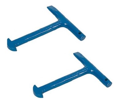 Pair of Manhole Drain Cover Lifting Keys,Sewer New Blue | eBay