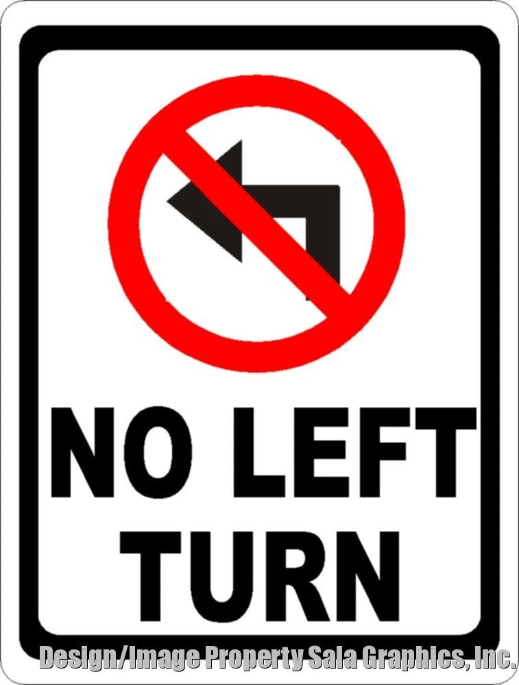 Right Turn Sign
