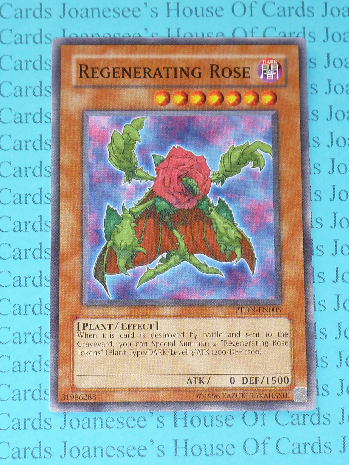 Regenerating Rose PTDN-EN005 Common Yu-Gi-Oh Card Mint (U) New | eBay