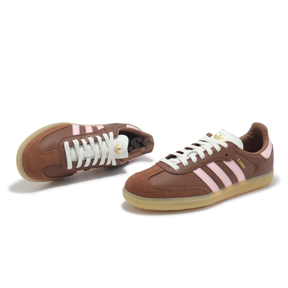 adidas Originals Samba OG W Neapolitan Pack Pre Brown Clear Pink Women ...