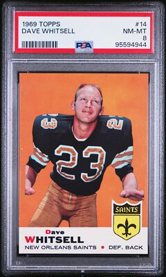 1969 TOPPS #14 DAVE WHITSELL PSA 8 | eBay