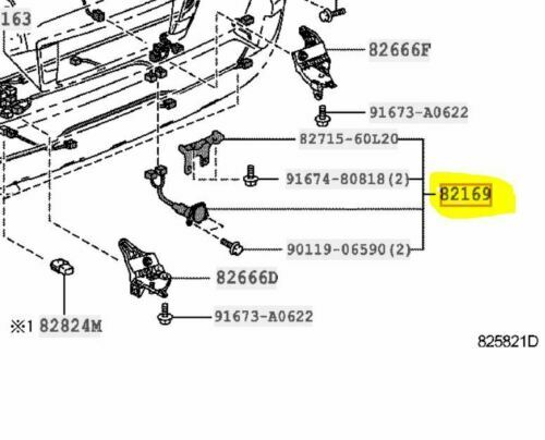 Toyota Lexus Genuine Wire Frame No. 3 Trailer Tow Hitch Wire Harness ...