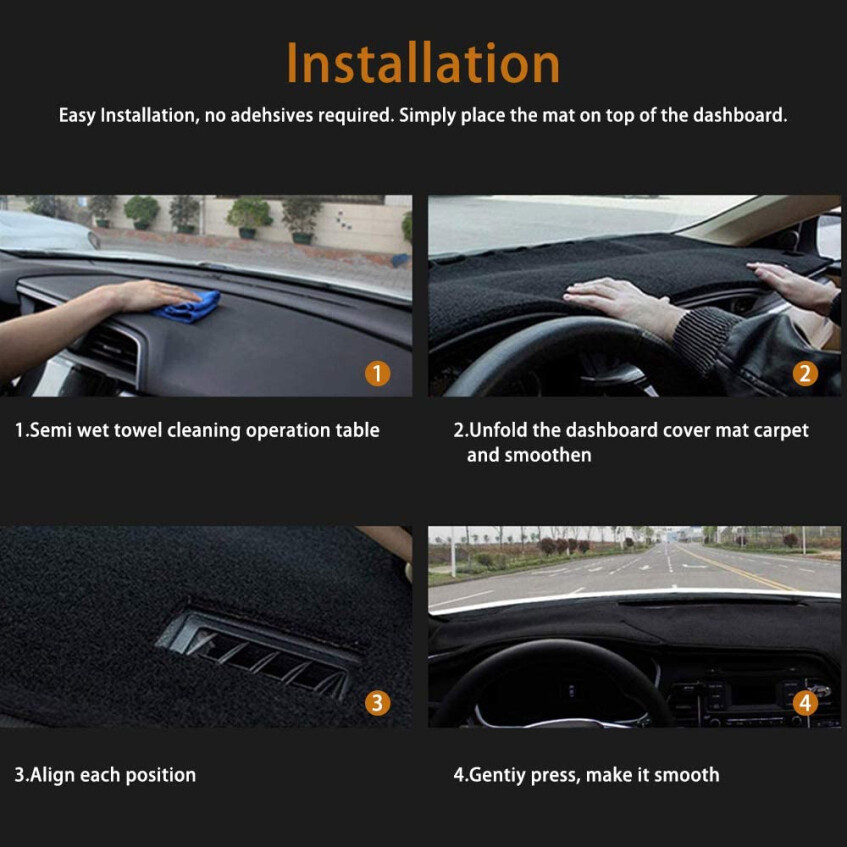 RHD Dashboard Cover Dashmat Dash Mat For Subaru Outback Legacy 2015 ...