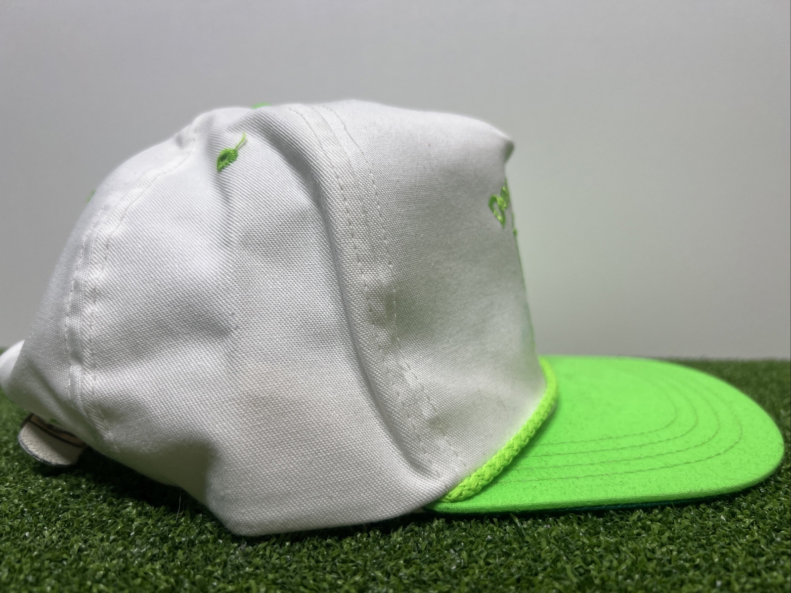 Rare Vintage Neon White John Deere Classic Caps Golf … - Gem