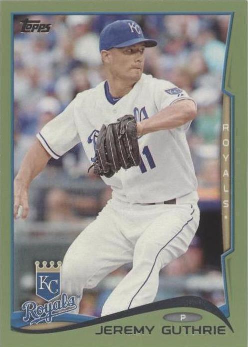2014 Topps - Jeremy Guthrie #167 Green for sale online | eBay