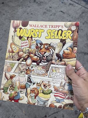 WALLACE TRIPP'S WURST SELLER `~ 1st 1981 illustration, comics ...
