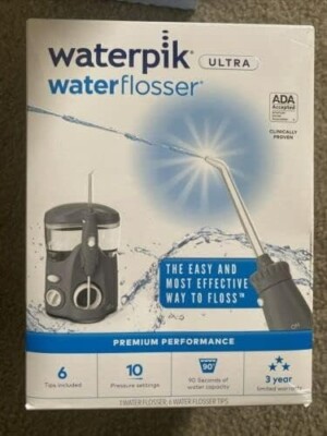Waterpik Wp-117w Ultra Countertop Water Flosser Gray 73950274401 | eBay