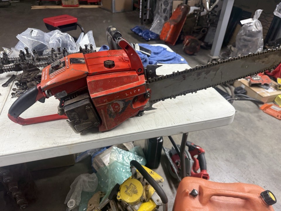 Vintage Homelite Super XL 925 Chainsaw Not Running | eBay