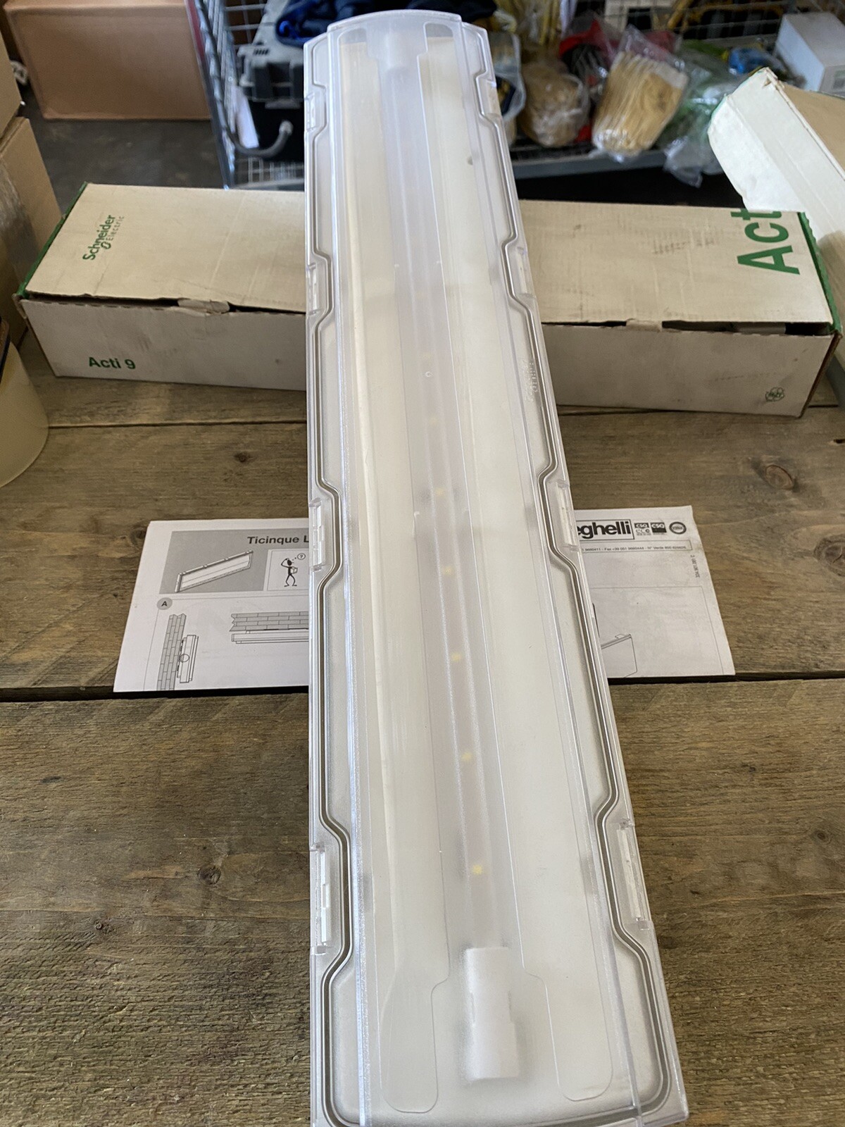 Schneider SE rilux t5 led ip65 4PB 39566 notleuchte OVA | eBay