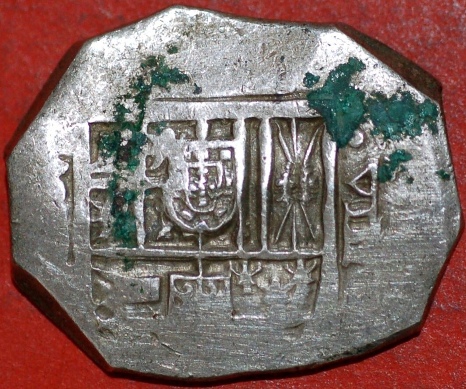 Spain Cobs coin 8 Reales 1621-1642 Philip IV Value VIII KM#39.4 silver ...