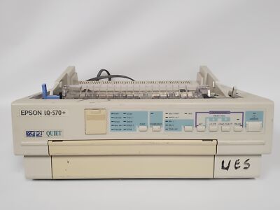 Vintage Epson LQ-570+ P2 Quiet Dot Matrix Printer Power Issue Parts | eBay