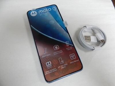 Motorola Moto G Stylus 5g 2023 XT2317DL 64GB (TracFone) Blue FREE ...