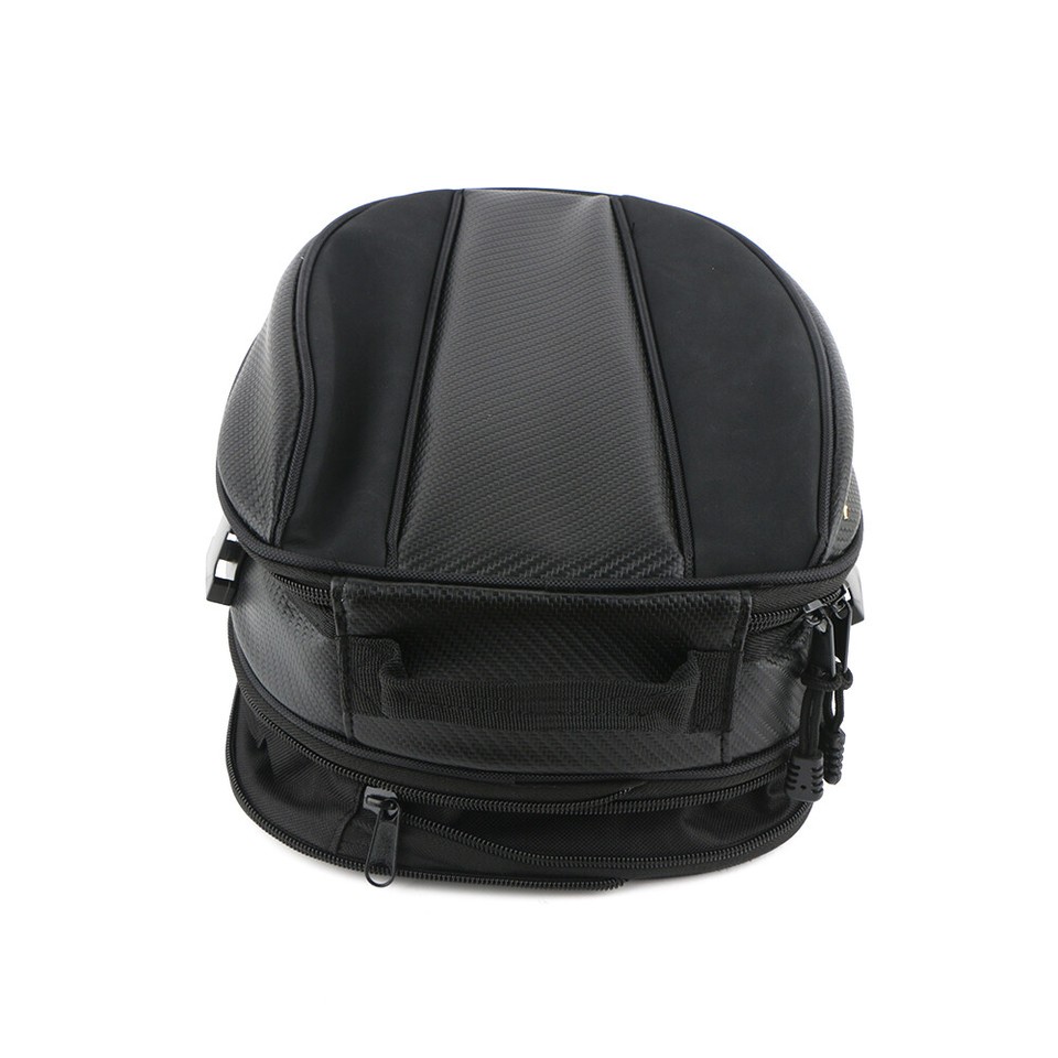 Motorcycle Rear Tail Seat Bag Saddle Luggage Shoulder Carry Waterproof ...