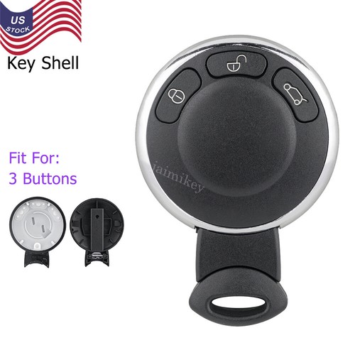 Remote Key Fob Shell Case for BMW Mini Cooper R56 R57 R58 R60 R61 2007 ...
