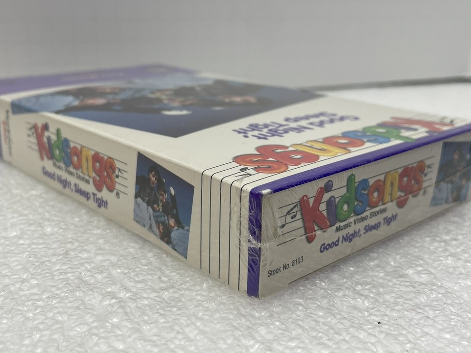 KIDSONGS SEALED VHS GOOD NIGHT SLEEP TIGHT MUSIC VIDEO STORIES VIEW ...