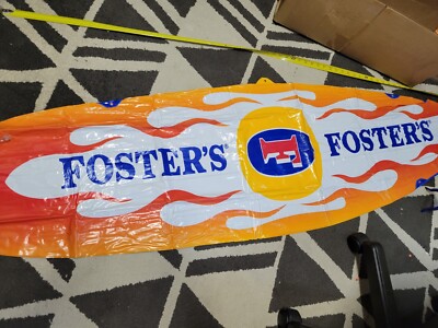 Inflatable Foster’s Lager Beer Surfboard Promo Advertising Bar ...
