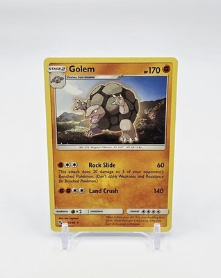 Golem Rare Pokémon TCG Hidden Fates 35/68 | eBay