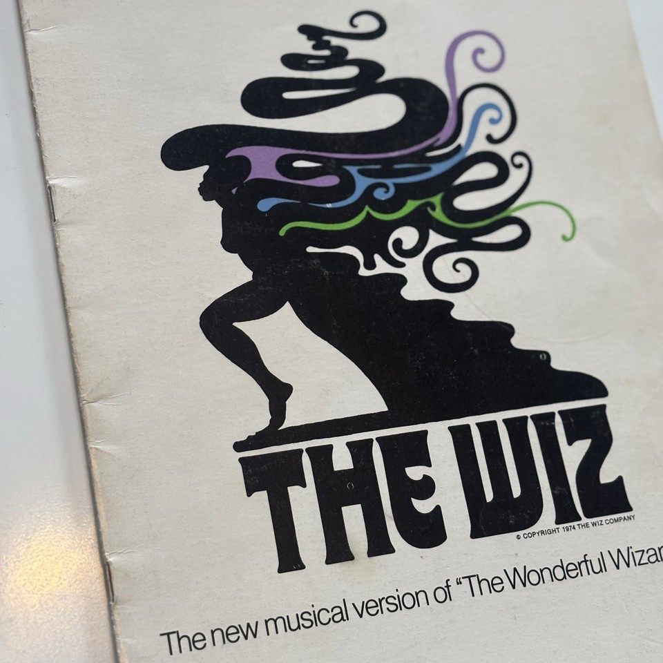 The 1974 The Wiz Play Flyer Broadway Musical Wizard Of Oz Playbill 20th ...