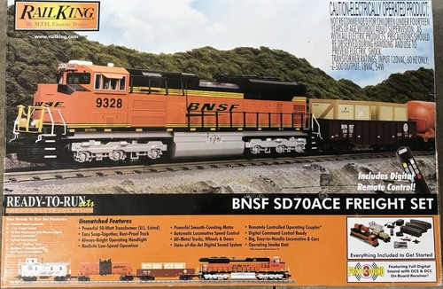 Railking MTH O Gauge BNSF SD70ACe Diesel Freight Train Set Item No. 30-4232-1 | eBay