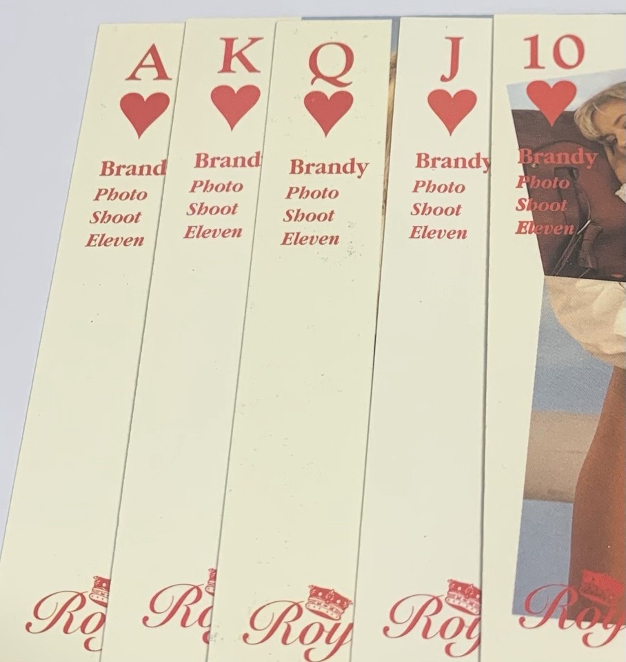 1996 Hot Shots Royal Flesh Brandy Subset 5 Card Set FAST SHIP FROM ...