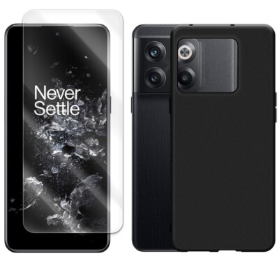 Portable Tempered Glass Screen Protector Soft Protective Case f OnePlus ...