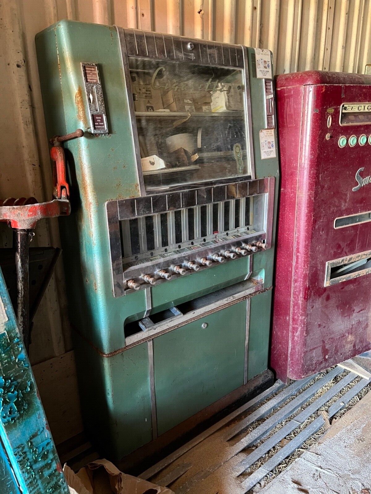 Vintage Cigarette Vending Machine | eBay