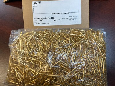 Lot of 50 0460-202-2031 TE Conn / Deutsch Size 20, 20 AWG Gold Solid ...