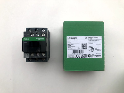 Schneider Electric LC1D09F7 3 pole 9 AMP contactor - 24 volt AC coil | eBay