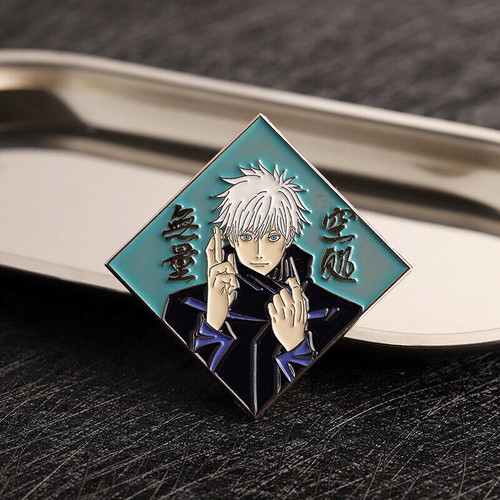 Jujutsu Kaisen Gojo Satoru Metal Badge Button Brooch Pin Anime Cosplay ...