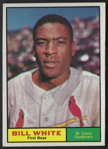 1961 Topps Bill White ** St. Louis Cardinals #232 | eBay