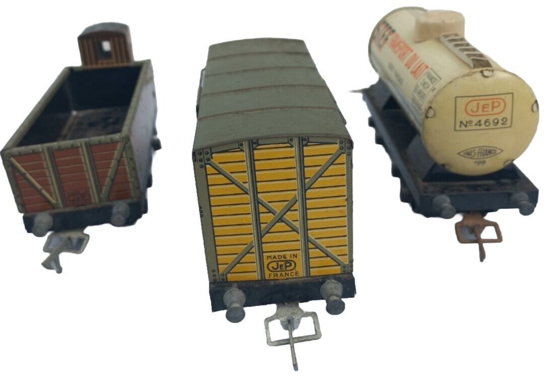 Train Jep série 60 ap5 type SNCF 131 échelle O lot 3 wagons Jep STEF | eBay