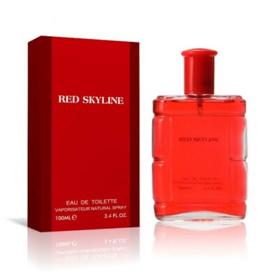 Red Skyline Men's Perfume Eau de Toilette Men Fragrance Aftershave for ...