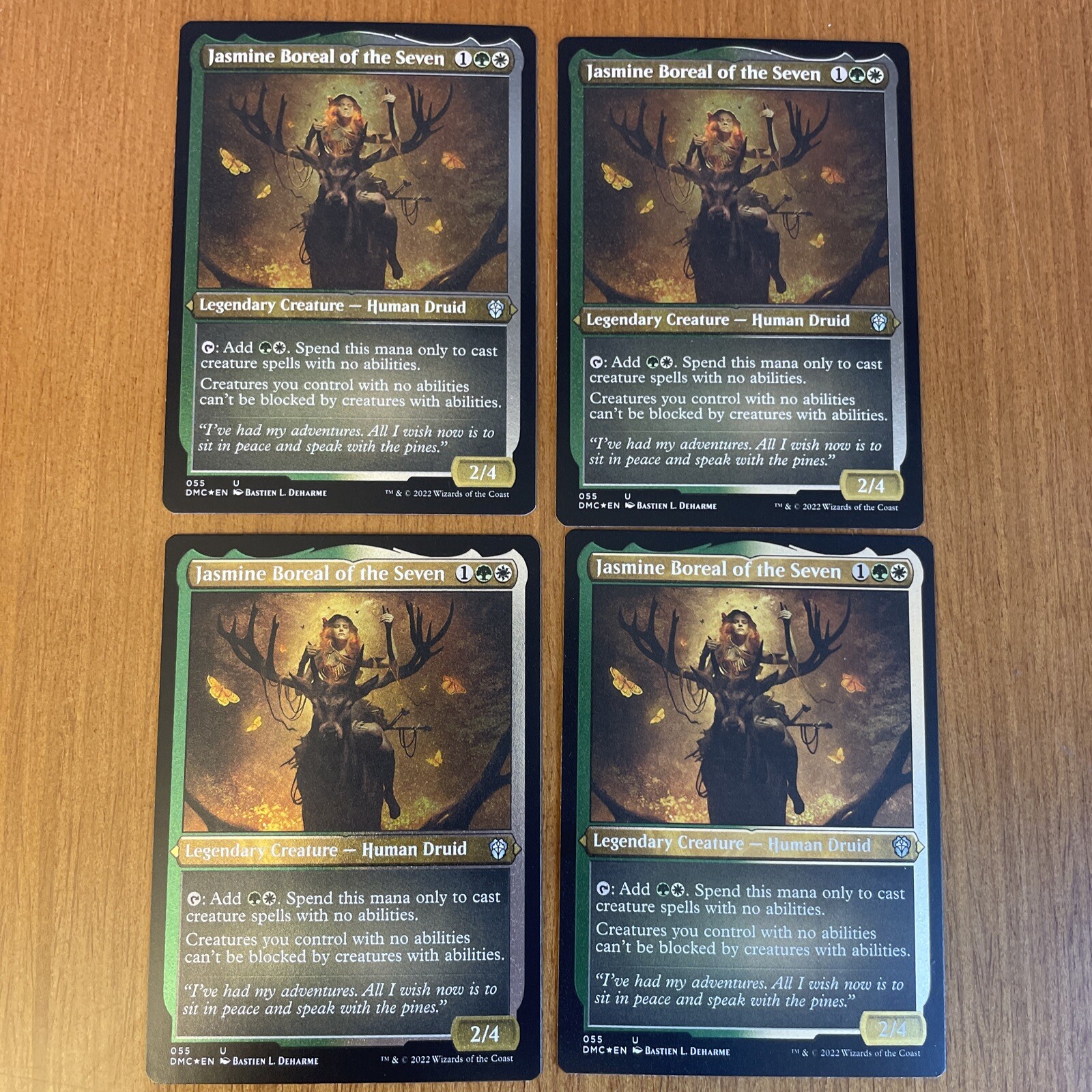 JASMINE BOREAL OF THE SEVEN (FOIL-ETCHED) X4 Dominaria United ...