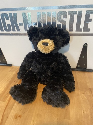 Chelsea Teddy Bear Co. Dexter Black Bear 15" Plush Stuffed Animal Very ...