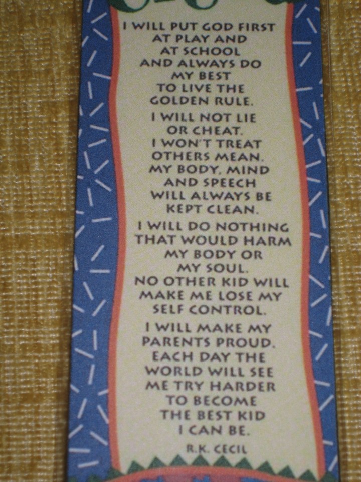 PRIMITIVE KIDS CREED LAMINATED BOOK MARK KID'S CREED | eBay