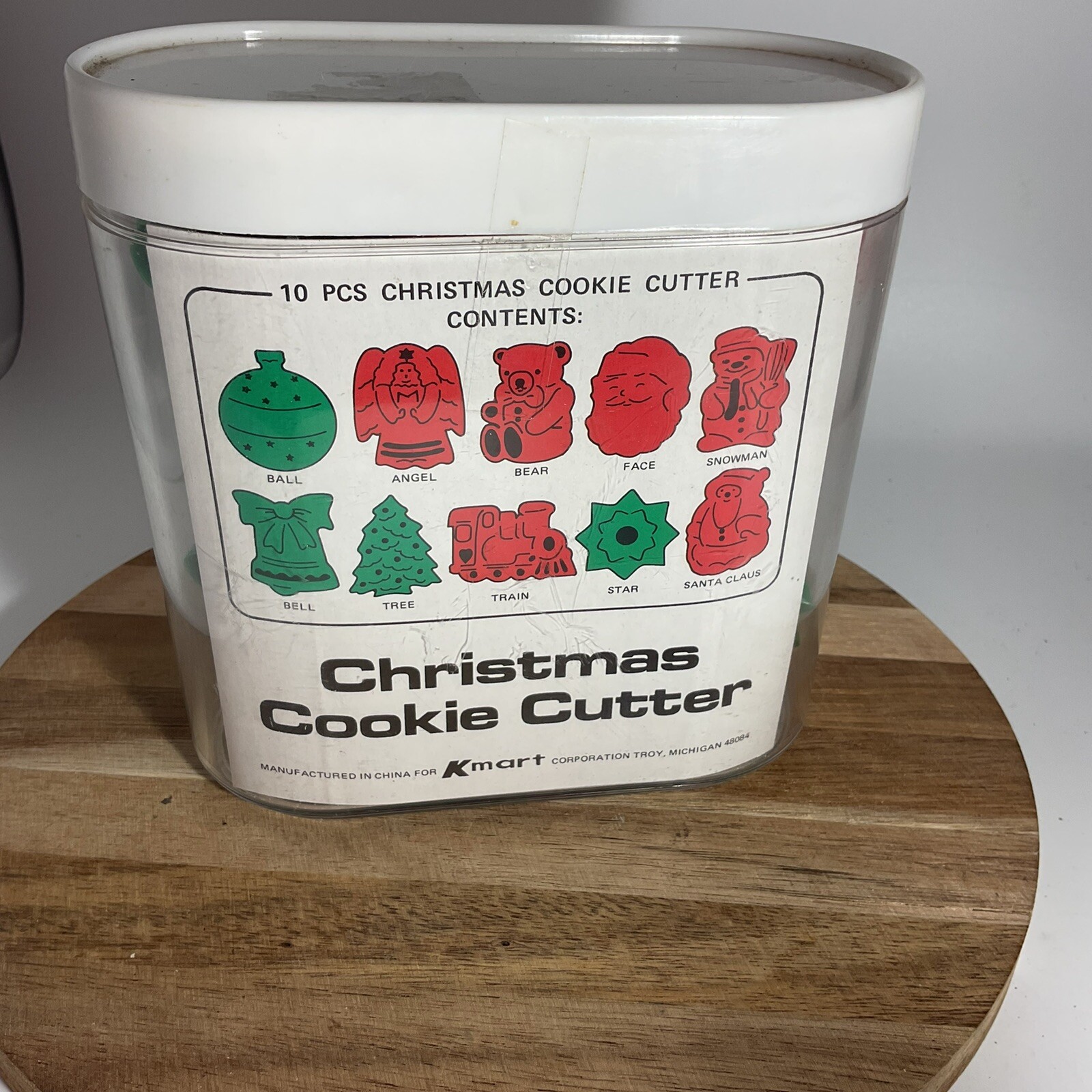 Kmart Vintage Christmas Cookie Cutters Lot Of 10 IOB | eBay