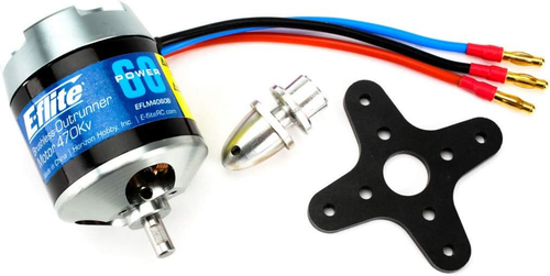 Power 60 Brushless Outrunner Motor 470Kv EFLM4060B Electric Brushless ...