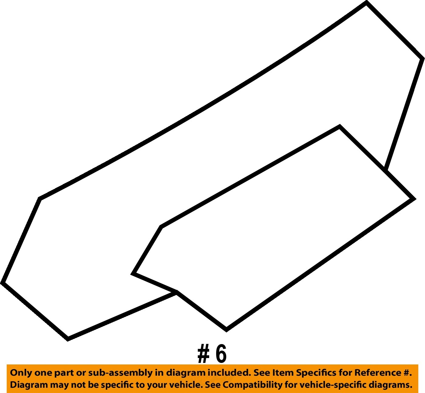 Hyundai OEM 05 - 09 Tucson Front Bumper Retainer Bracket 866253A000 for ...