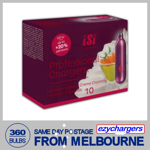 ISI PROFESSIONAL CREAM CHARGERS 10 PACK X 36 (360 BULBS) | eBay
