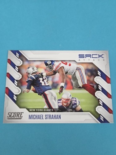 2022 Score Sack Attack #SA-MS Michael Strahan New York Giants FOOTBALL ...