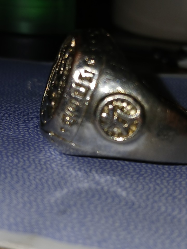 Vintage Bodhisattva Silver Ring, Manjusi, Sign Of The Hare, Adjustable ...