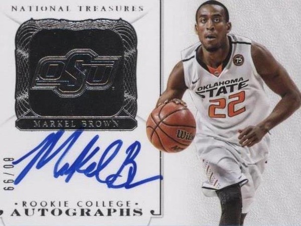 2014-15 Panini National Treasures - Rookie College Autographs #183 ...